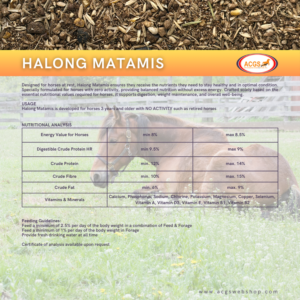 Halong Matamis 40kg | ACGS Web Shop