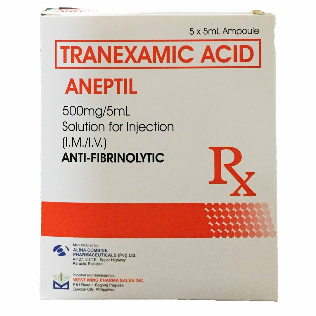 Tranexamic Acid 5ml | ACGS Web Shop